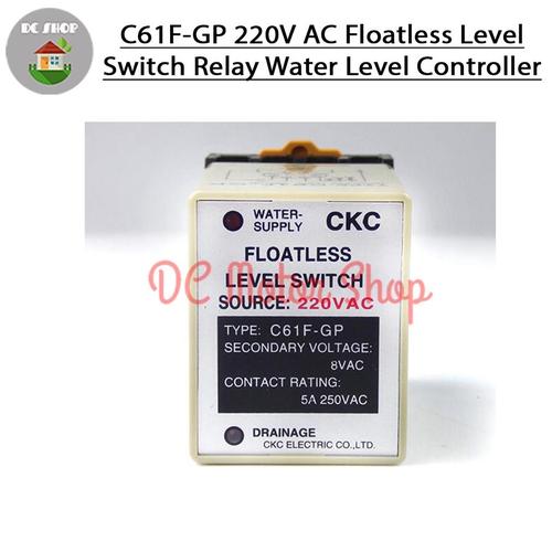 Jual C61F-GP 220V AC floatless level switch Relay / Water Level ...