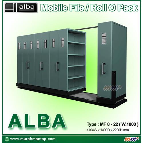 Jual Lemari Arsip Roll O Pack Alba 40 Compartmen Mobile File Alba ...