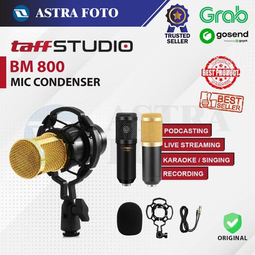 Jual TAFFWARE BM800 / BM 800 PRO MIC CONDENSER - MIKROFON KONDENSER ...