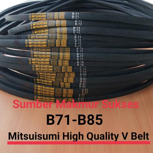 Jual V BELT VANBELT B74 B75 B76 B77 B78 B79 B80 B81 B82 MITSUISUMI A ...