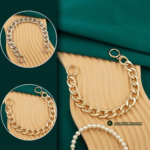 Jual Jawa Rantai Besar Tali Tas Premium Aluminium Gold Chain Bag WQ-03 ...