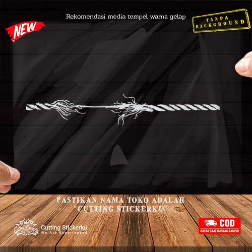 Jual Cutting Stiker Rope Risk Variasi Motor Mobil Sticker Timbul Keren ...