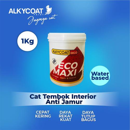 Jual CAT TEMBOK ANTI JAMUR ECOMAXI 1 KG - Kab. Sidoarjo - ALKYCOAT ...