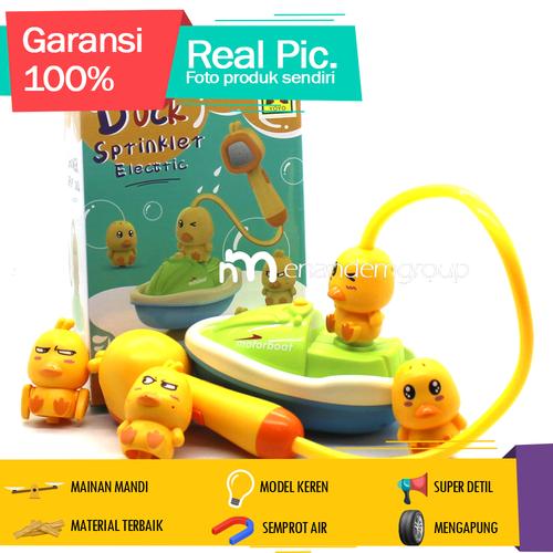 Jual Mainan Anak Bayi Baby Mandi Perahu Bebek Shower Semprot Air Super ...