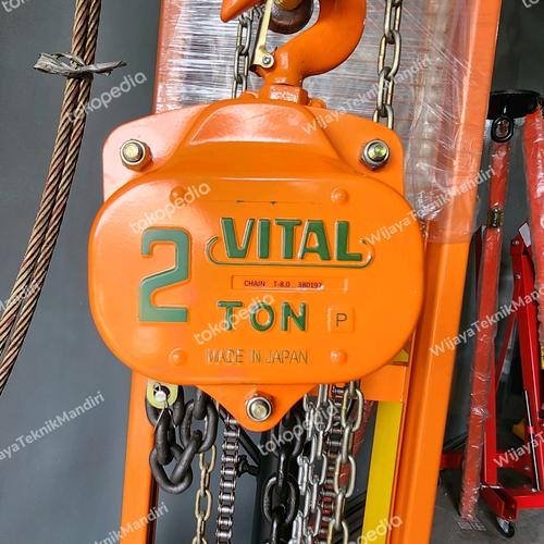 Jual VITAL Chainblock Type VL- 5 caps 2 Ton x 3 Meter MADE IN JAPAN 100 ...