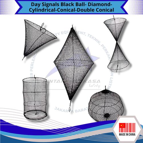 Jual Day signal black Ball-Diamond-Cylindrical-Conical-Double Conical ...