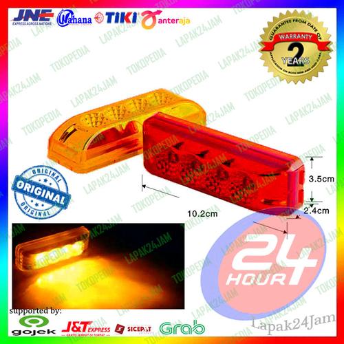 Jual Lampu samping truk 24V / Lampu Bak Truk / Lampu Side Marker 24V - Jakarta Utara ...