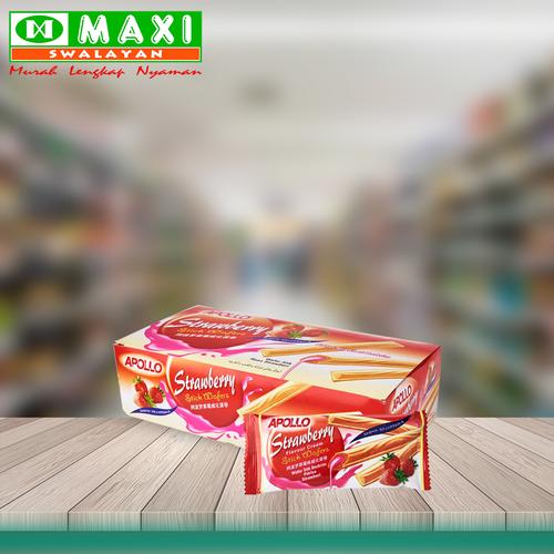 Jual Apollo Stik Wafer 24s Stroberry - Kota Balikpapan - Maxi Swalayan ...