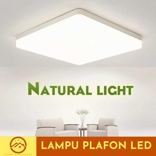 Promo Lampu Hias Plafon LED Dekorasi Modern Minimalis Putih Netral ...