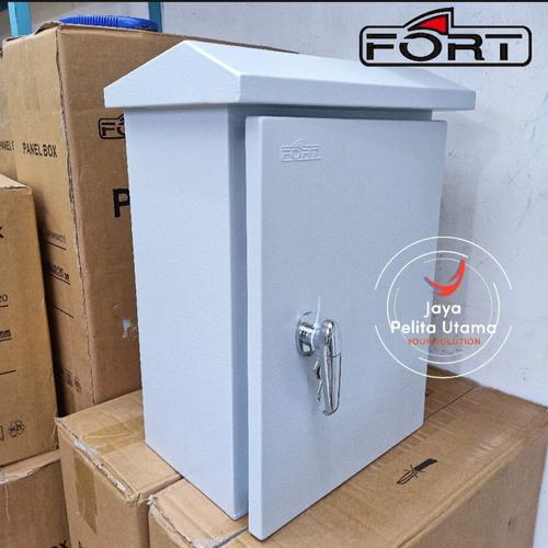 Jual box panel listrik FORT 40x30x20 metal outdoor full 1mm pabrikan ...