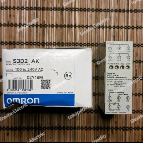 Jual Sensor controller Omron S3D2-AK 100 To 240 Vac original - Jakarta Utara - Nazeeraelektric ...