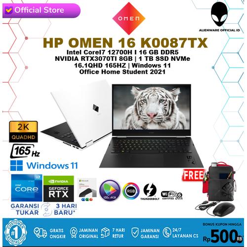 Promo HP Omen 16 K0087TX - RTX3070Ti i7 12700h 16gb 1TBssd 16.1QHD ...