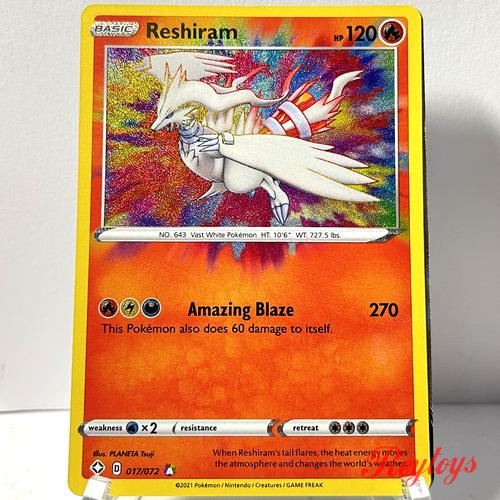 Jual Pokemon TCG Shining Fates - 017 Reshiram Amazing Rare - Jakarta ...