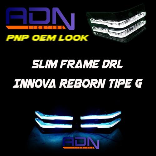 Jual Frame Versi Lazy Custom 3D DRL Innova Reborn tipe G SEPASANG ADN ...
