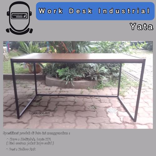 Jual YATA Work Desk / Meja Kerja / Meja Custom / Meja Belajar Minimalis ...
