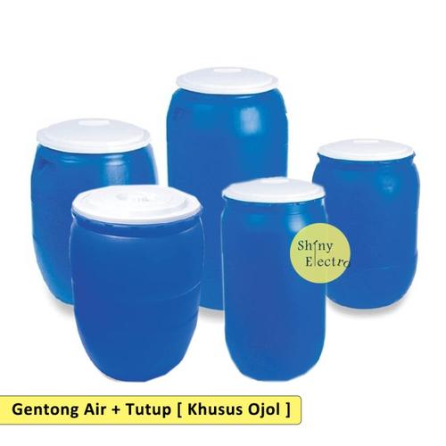 Promo Tong Gentong - Bak Air Plastik Tutup 150 Liter Green Leaf Jumbo ...