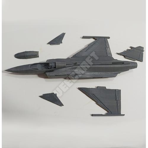 Jual 3D Print Miniatur Pesawat SAAB JAS GRIPEN Skala 1/72 Part Model ...