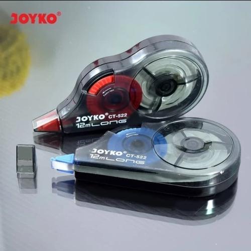 Jual CORRECTION Tipex Roll 12 M JOYKO CT522 / TIPE EX Kering / Tip X ...