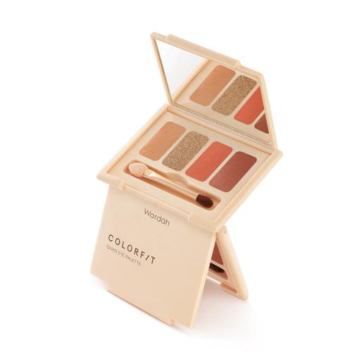 Jual Wardah Colorfit Quad Eye Palette Eyeshadow 4in1 6g - 02 Rose ...
