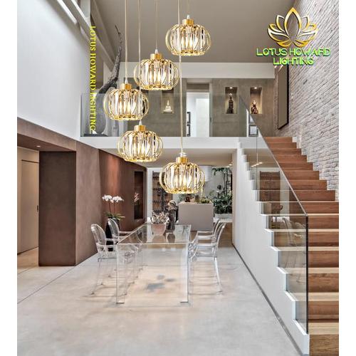 Jual LAMPU GANTUNG VOID KRISTAL MINIMALIS / LAMPU TANGGA TYPE 116 - 5 ...