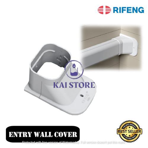 Jual Entry Wall Cover Protective Pipe AC Putih (bagian dalam dinding ...