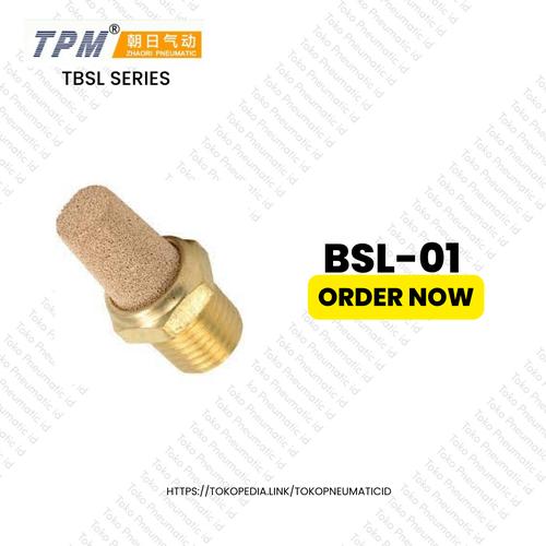 Jual BSL 01 SILENCER KUNINGAN KERUCUT PNEUMATIC 1/8" BSL01 - Jakarta ...