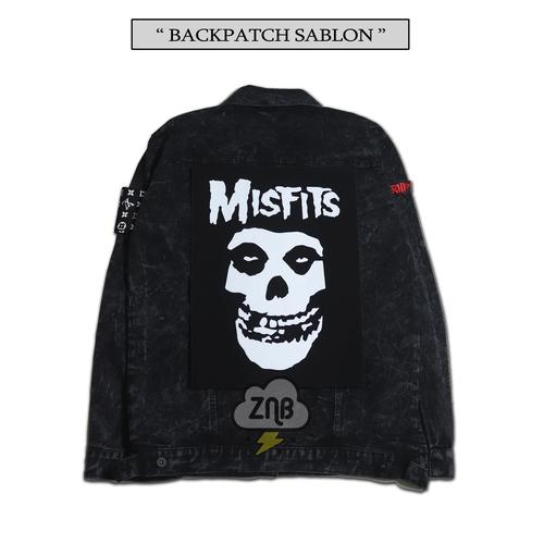 Promo Backpatch Sablon Misfits Emblem Punggung Misfits Patch Punggung - MISFITS - Kab. Bandung ...