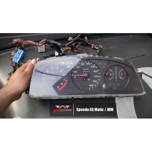 Jual Speedo Honda Estilo Genio Matic JDM Black RARE Civic EG6 EG9 Meter ...