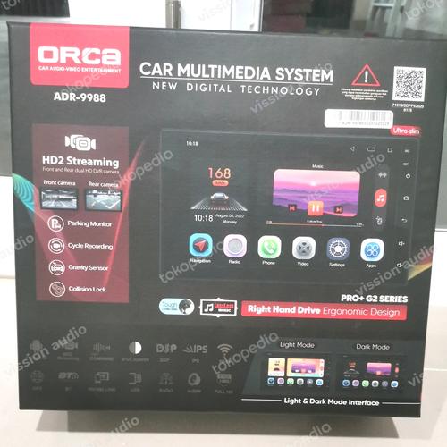 Jual HEAD UNIT ANDROID ORCA ADR-9988 PRO PLUS G2 SERIES 7 INCH - 7 INCH ...