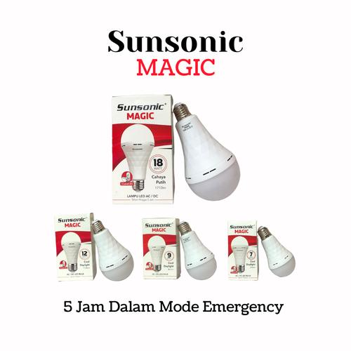 Jual Lampu Emergency LED Sunsonic Magic 7W / 9W/ 12W/ 18W - 7W ...