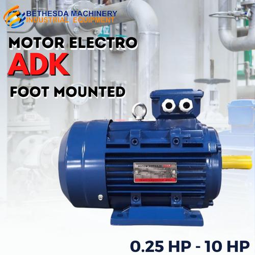 Jual Dinamo Elektro Motor 7.5 HP / 5.5 Kw Motor Induksi ADK 3 Phase 1000RPM - 3000 RPM - Kota ...