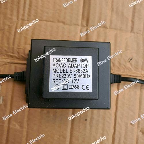 Jual Trafo 12v 60w / Power Supply 12volt 60watt waterproof trafo tahan ...