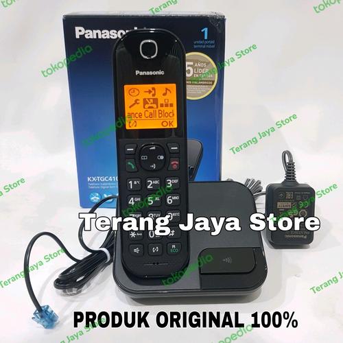 Jual Telepon Wireless Panasonic KX-TGC410 Wireless Panasonic KX-TGC410 ...