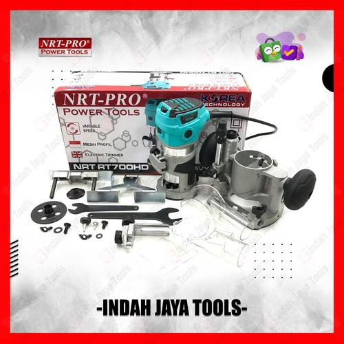 Promo NRT-PRO RT 700 HD Mesin Profil Kayu 2 in 1 - Wood Router Trimmer ...