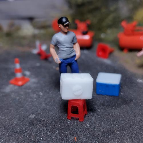 Jual Cool Box Sosro Skala 1/64 - Aksesoris Diorama Diecast Hotwheels ...