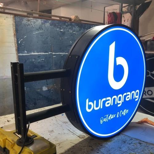 Jual Neon Box Bulat 80cm(2 sisi) - Jakarta Barat - KIOS REKLAME | Tokopedia