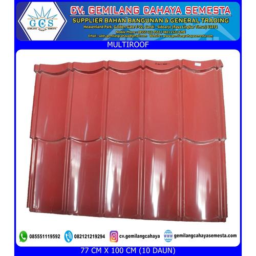 Jual Genteng Metal Multiroof - Multicolour - Kab. Sidoarjo - CV ...