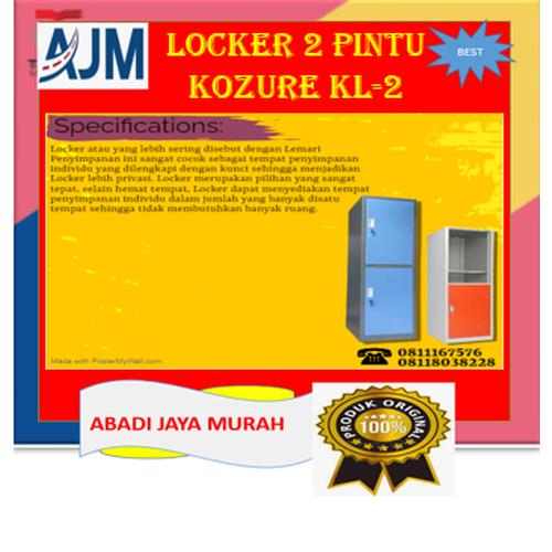 Jual LOCKER 2 PINTU KOZURE KL-2 - Jakarta Barat - ABADI JAYA MURAH ...