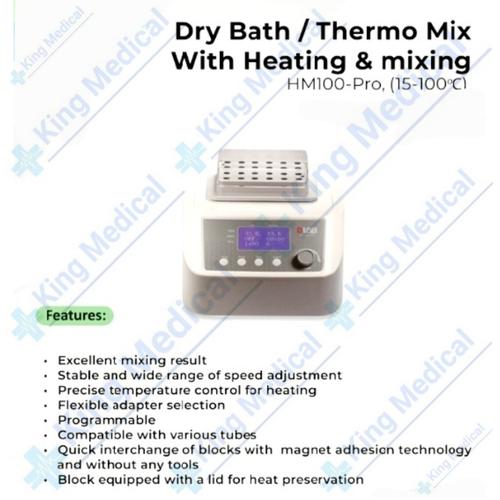 Jual Dry Bath/Thermo Mix with Heating & Mixing DLab HM100-Pro - Jakarta ...