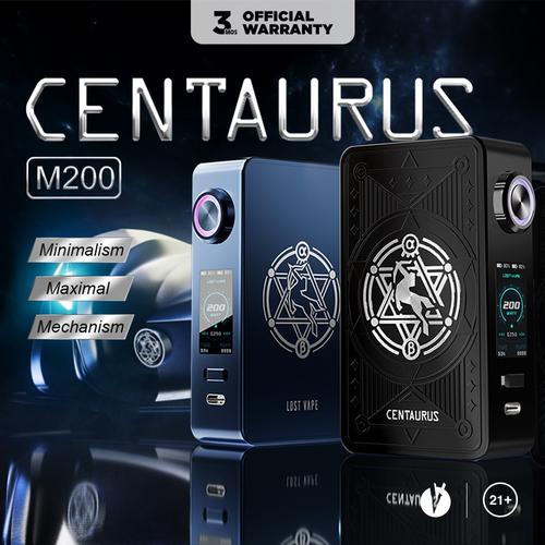 Jual Lost Vape Centaurus M200 Box Mod 200W Dual Battery LOSTVAPE QUEST ...