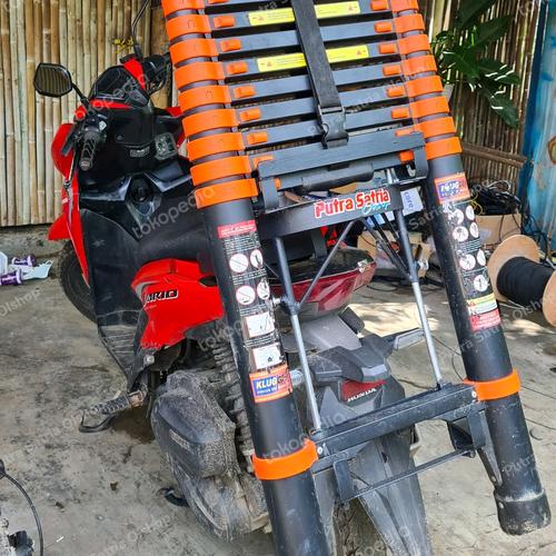 Jual bracket penahan tangga kerja teleskopik motor beat vario jupiter ...