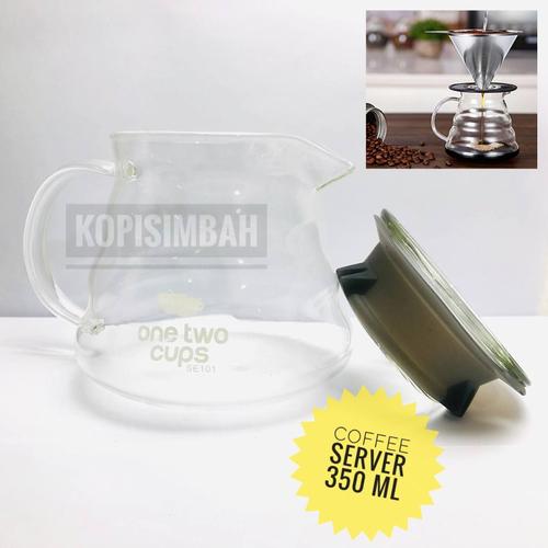 Promo Glass Coffee Server - Server Kopi Kaca 300ml Pour Over Alat Seduh ...
