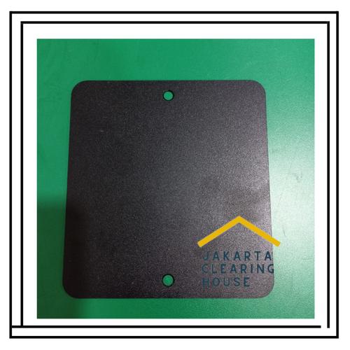 Jual Plat Metal Persegi Ukuran 10 x 9 cm Base Metal plate Mounting ...