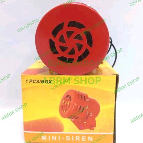 Jual MINI MOTOR SIREN 220V AC MS-190 MS190 SIRENE SIRINE MINI MOTOR ...