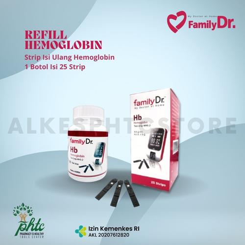 Jual Alat Cek Hemoglobin FamilyDr Hb / Alat Test Hemoglobin Family DR ...