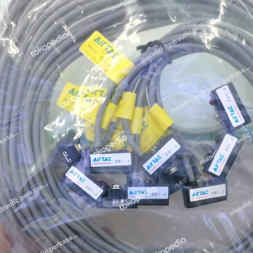 Jual MAGNETIC SENSOR CYLINDER ANGIN / REED SWITCH TYPE CS1J AIRTAC ...