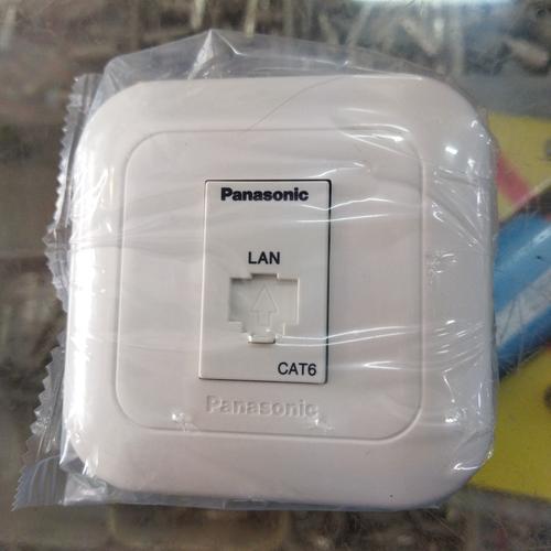 Jual stop kontak data RJ45 cat6 tanam panasonic wej24886 - Kota ...