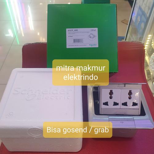 Jual Floor socket schneider e227f_abe / floor socket S-Flexi E227 ABE ...