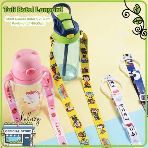 Jual Tali botol minum anak jepang Tali Strap Lanyard motif Gantungan ...