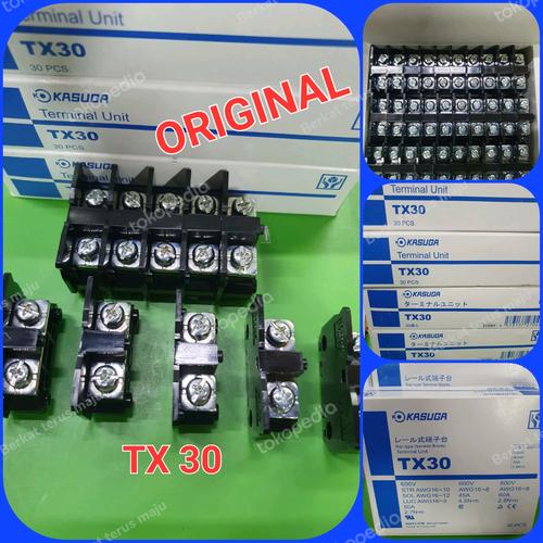 Jual Terminal Blok Type TX 30...Merk Kasuga (ORIGINAL) - Jakarta Barat ...
